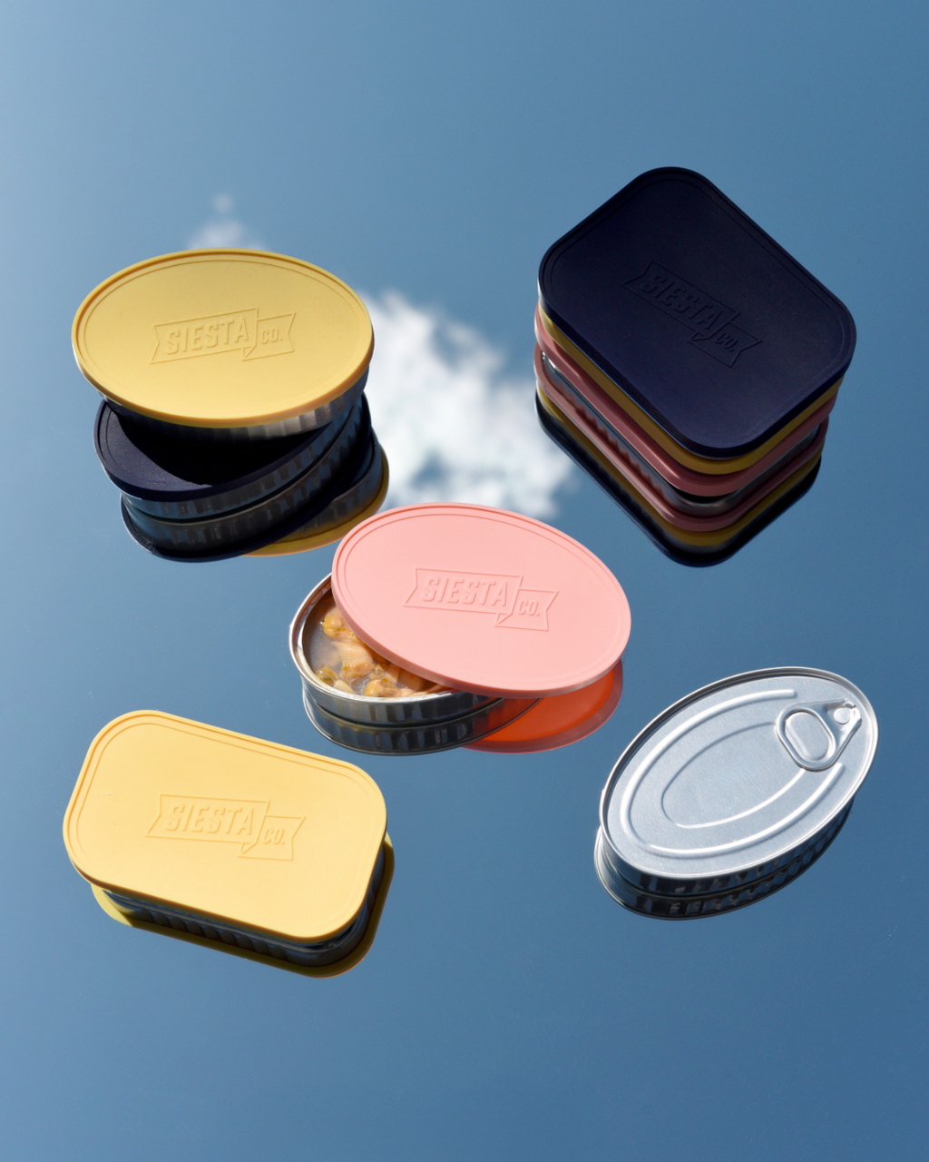 Reusable Silicone Lids for Tinned Fish – Siesta Co.